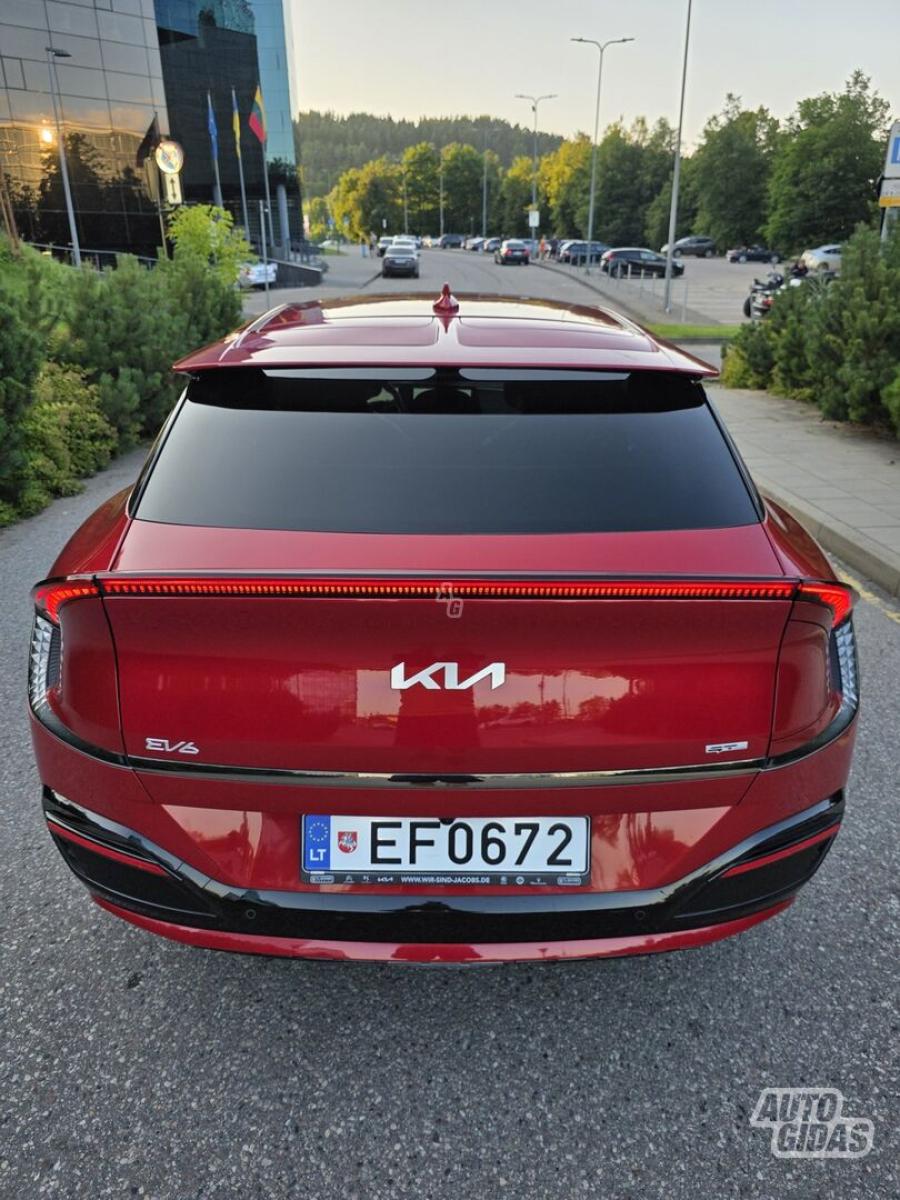 Sarkans Kia EV6 2022 Viļņa, ar dzinēja tilpumu 0.00 L un nobraukumu 44 tūkst. km par 31999 €, foto 7 vietnē AUTOMOTO.COM.LV