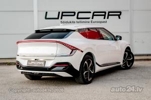 White Kia EV6 2022 in Parnu, with an engine capacity of 0.00 L and mileage of 82 thousand km for 34900 €, photo 11 on AUTOMOTO.COM.LV