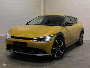 Yellow Kia EV6 2023 in Vilnius, with an engine capacity of 0.00 L and mileage of 51 thousand km for 29950 €, photo  on AUTOMOTO.COM.LV