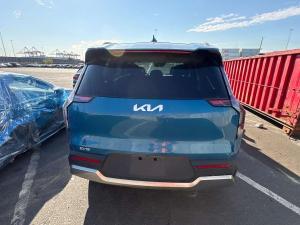 Blue Kia EV9 2024 in Ukmerge, with an engine capacity of 0.00 L and mileage of 29 thousand km for 27350 €, photo 7 on AUTOMOTO.COM.LV