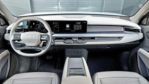 Pelēks Kia EV9 2026 Viļņa, ar dzinēja tilpumu 0.00 L un nobraukumu 1 tūkst. km par 69900 €, foto 19 vietnē AUTOMOTO.COM.LV