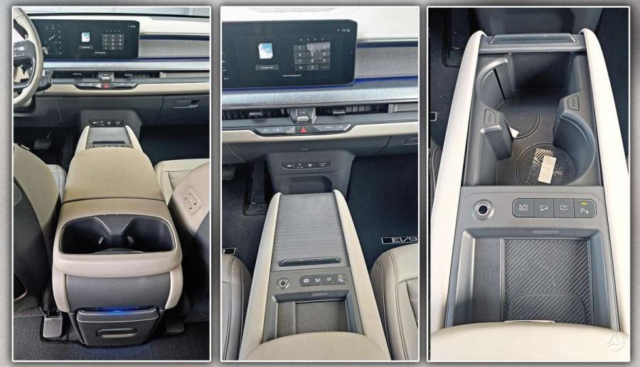Pelēks Kia EV9 2026 Viļņa, ar dzinēja tilpumu 0.00 L un nobraukumu 1 tūkst. km par 69900 €, foto 28 vietnē AUTOMOTO.COM.LV