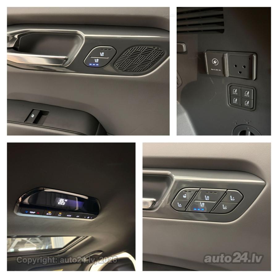 Белый Киа EV9 2024 в Таллин, объемом двигателя 0.00 л и пробегом 53 тыс. км за 64000 €, фото 12 на AUTOMOTO.COM.LV