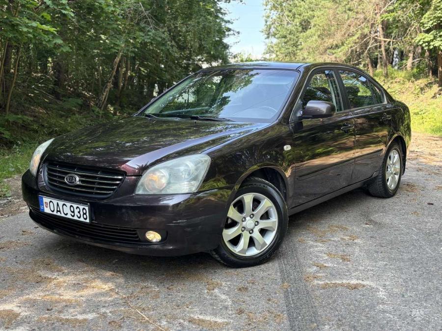 Red Kia Magentis 2007 in Vilnius, with an engine capacity of 2.00 L and mileage of 170 thousand km for 1250 €, photo 3 on AUTOMOTO.COM.LV