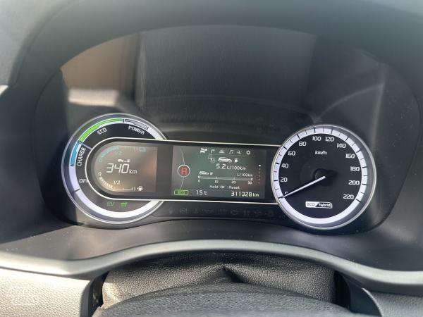 Black Kia Niro 2016 in Klaipeda, with an engine capacity of 1.60 L and mileage of 311 thousand km for 7700 €, photo 10 on AUTOMOTO.COM.LV