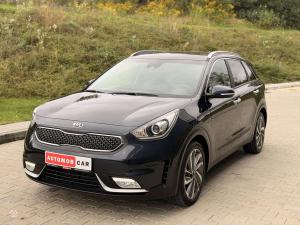 Черный Киа Niro 2017 в Вильнюс, объемом двигателя 1.59 л и пробегом 122 тыс. км за 12950 €, фото  на AUTOMOTO.COM.LV