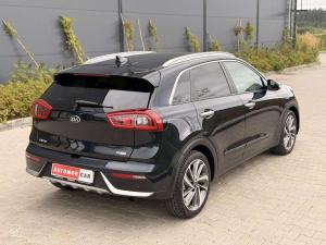 Black Kia Niro 2017 in Vilnius, with an engine capacity of 1.59 L and mileage of 122 thousand km for 12950 €, photo 7 on AUTOMOTO.COM.LV