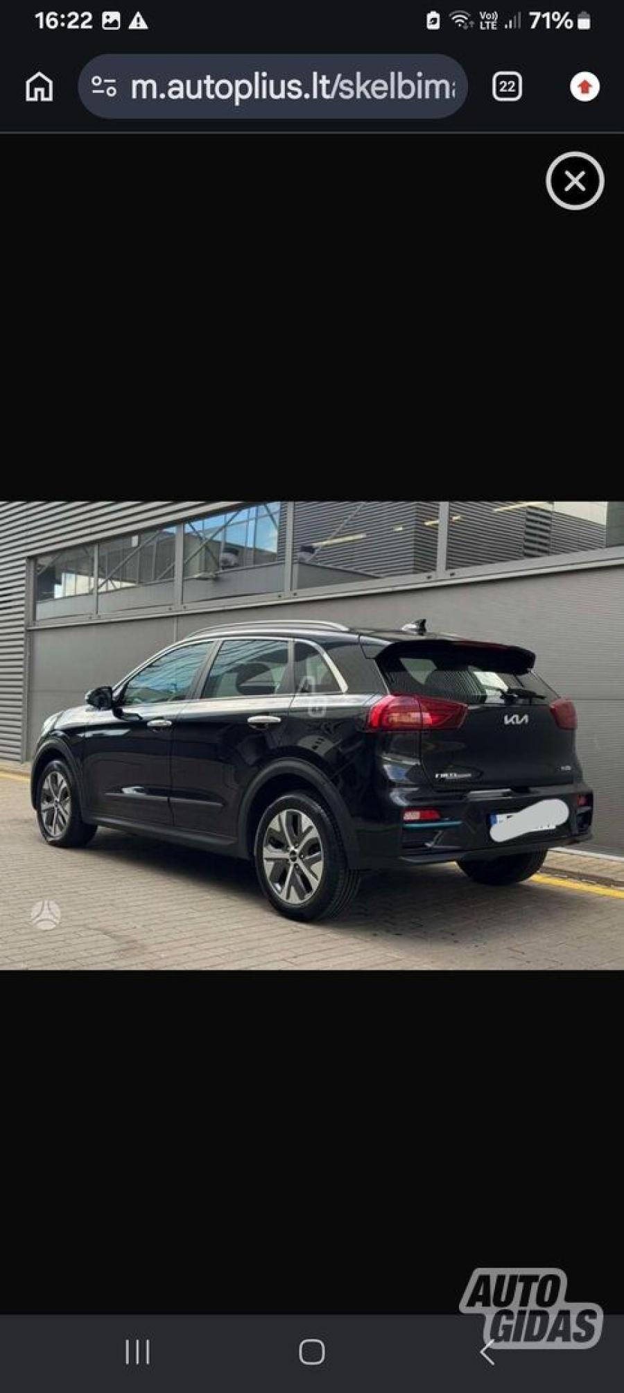 Melns Kia Niro 2021 Viļņa, ar dzinēja tilpumu 0.00 L un nobraukumu 69 tūkst. km par 22000 €, foto 3 vietnē AUTOMOTO.COM.LV