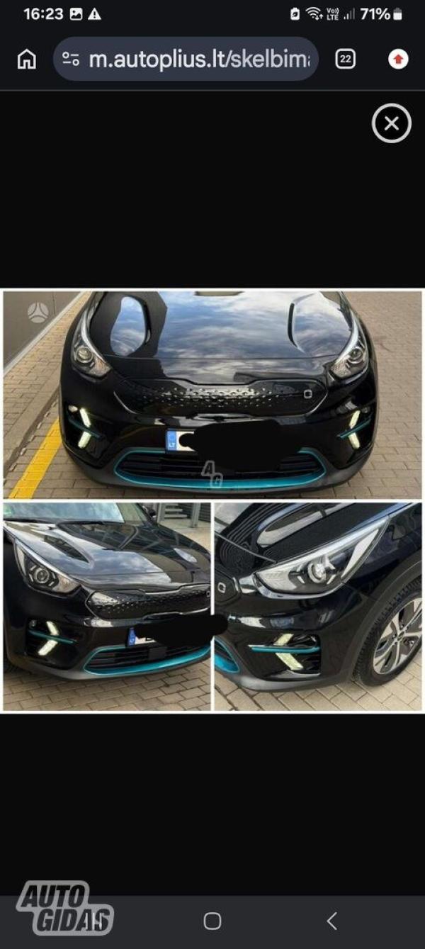 Melns Kia Niro 2021 Viļņa, ar dzinēja tilpumu 0.00 L un nobraukumu 69 tūkst. km par 21000 €, foto 7 vietnē AUTOMOTO.COM.LV
