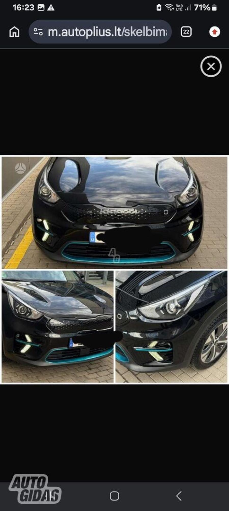 Melns Kia Niro 2021 Viļņa, ar dzinēja tilpumu 0.00 L un nobraukumu 69 tūkst. km par 22000 €, foto 8 vietnē AUTOMOTO.COM.LV