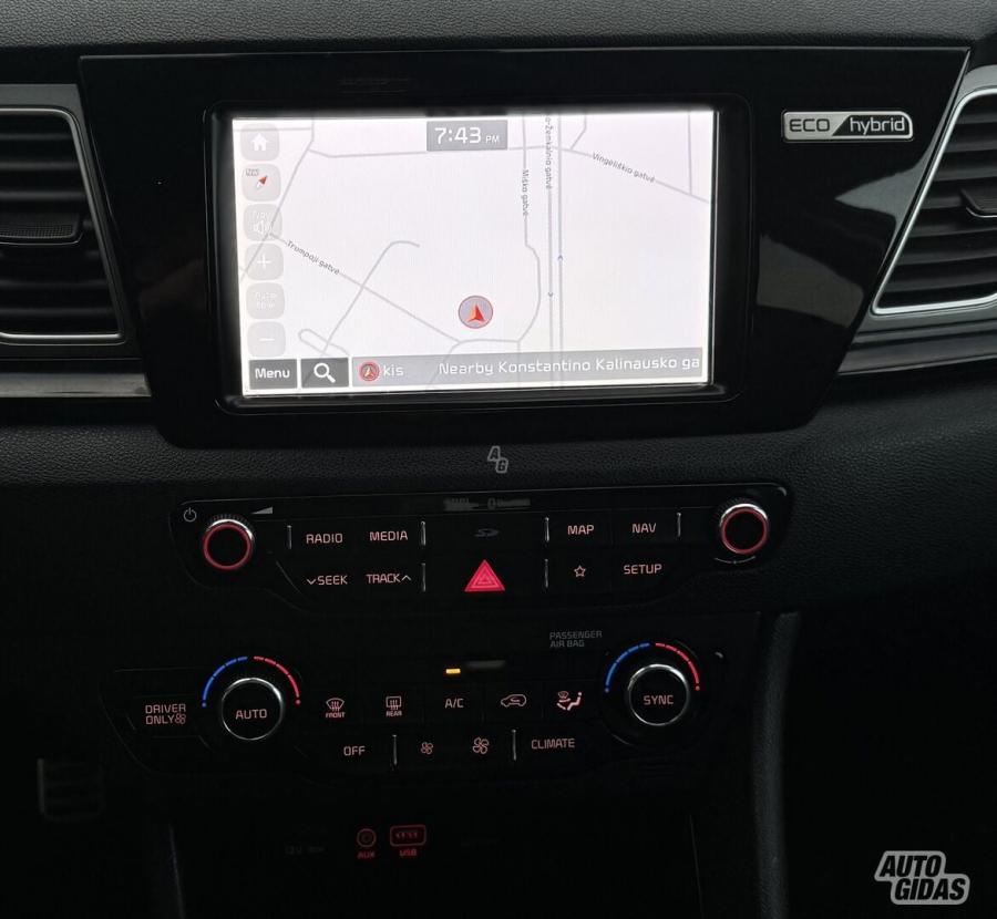 Melns Kia Niro 2018 Radviliškis, ar dzinēja tilpumu 1.60 L un nobraukumu 238 tūkst. km par 10650 €, foto 23 vietnē AUTOMOTO.COM.LV