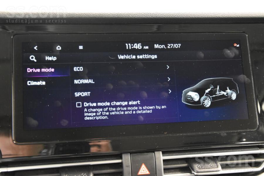 Melns Kia Niro 2022 Rīga, ar dzinēja tilpumu 0.00 L un nobraukumu 19 tūkst. km par 23990 €, foto 24 vietnē AUTOMOTO.COM.LV