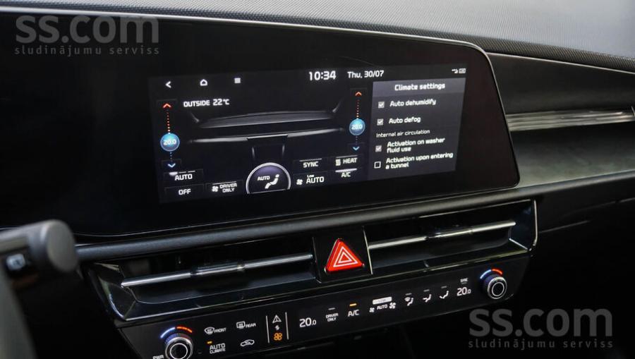 Melns Kia Niro 2023 Rīga, ar dzinēja tilpumu 1.60 L un nobraukumu 45 tūkst. km par 26950 €, foto 21 vietnē AUTOMOTO.COM.LV
