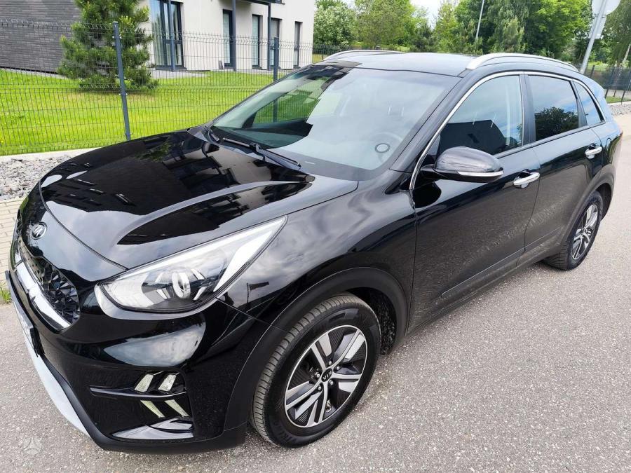 Черный Киа Niro 2020 в Каунас, объемом двигателя 1.60 л и пробегом 162 тыс. км за 12999 €, фото 28 на AUTOMOTO.COM.LV