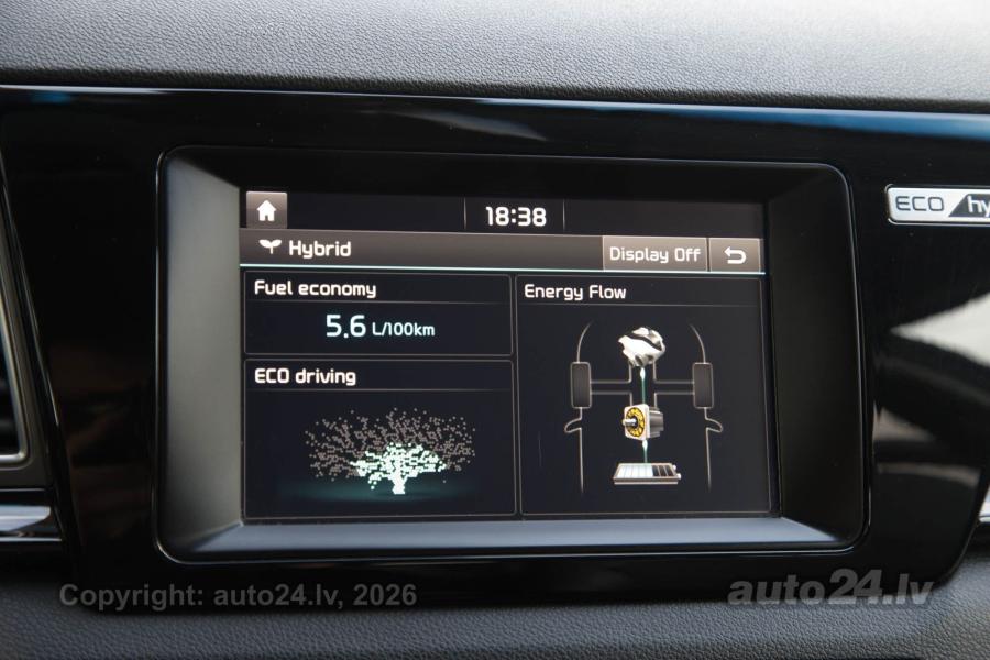 Черный Киа Niro 2017 в Таллин, объемом двигателя 1.60 л и пробегом 150 тыс. км за 10490 €, фото 16 на AUTOMOTO.COM.LV