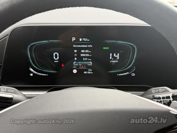 Черный Киа Niro 2023 в Таллин, объемом двигателя 1.60 л и пробегом 48 тыс. км за 25707 €, фото 11 на AUTOMOTO.COM.LV