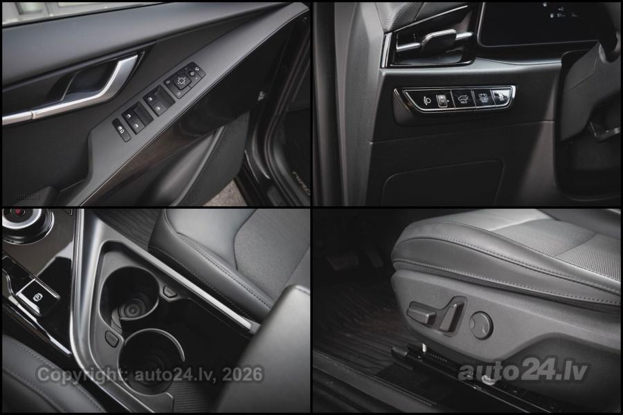 Black Kia Niro 2023 in Tartu, with an engine capacity of 1.80 L and mileage of 17 thousand km for 26900 €, photo 24 on AUTOMOTO.COM.LV