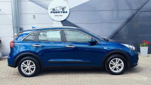 Blue Kia Niro 2018 in Kaunas, with an engine capacity of 1.60 L and mileage of 197 thousand km for 11950 €, photo 6 on AUTOMOTO.COM.LV