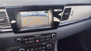 Blue Kia Niro 2018 in Kaunas, with an engine capacity of 1.60 L and mileage of 197 thousand km for 11950 €, photo 14 on AUTOMOTO.COM.LV