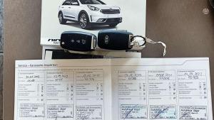 Blue Kia Niro 2018 in Kaunas, with an engine capacity of 1.60 L and mileage of 197 thousand km for 11950 €, photo 22 on AUTOMOTO.COM.LV