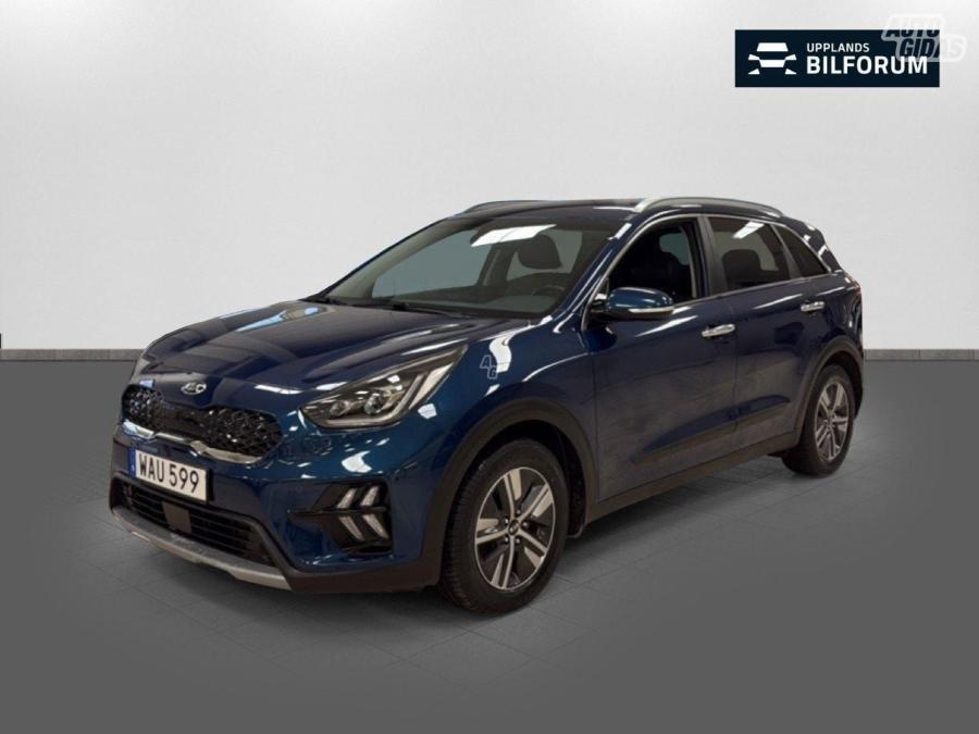Blue Kia Niro 2020 in Kaunas, with an engine capacity of 0.00 L and mileage of 71 thousand km for 22365 €, photo 1 on AUTOMOTO.COM.LV