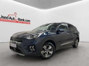 Blue Kia Niro 2020 in Marijampole, with an engine capacity of 1.58 L and mileage of 186 thousand km for 15004 €, photo  on AUTOMOTO.COM.LV