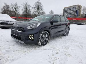 Blue Kia Niro 2020 in Vilnius, with an engine capacity of 1.58 L and mileage of 90 thousand km for 16000 €, photo 2 on AUTOMOTO.COM.LV