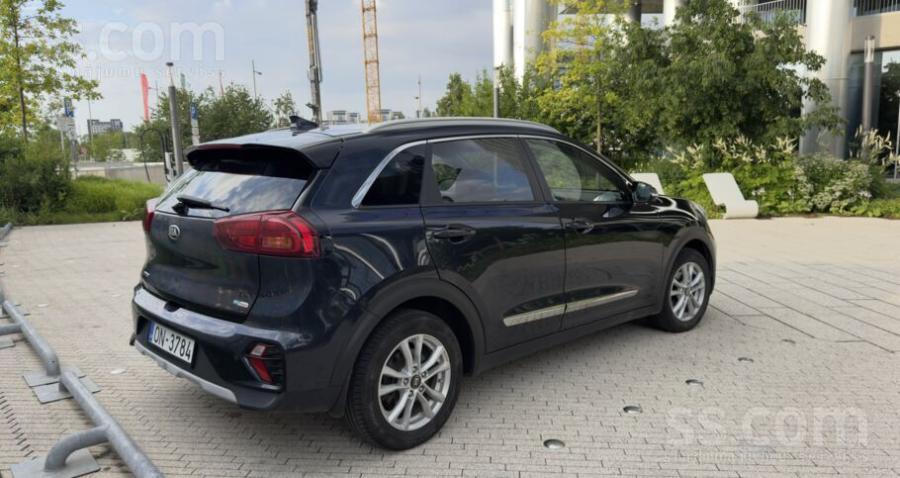 Zils Kia Niro 2020 Rīga, ar dzinēja tilpumu 1.60 L un nobraukumu 65 tūkst. km par 18500 €, foto 6 vietnē AUTOMOTO.COM.LV