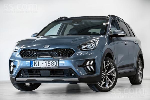 Синий Киа Niro 2020 в Тукумс, объемом двигателя 1.60 л и пробегом 0 тыс. км за 16770 €, фото 1 на AUTOMOTO.COM.LV