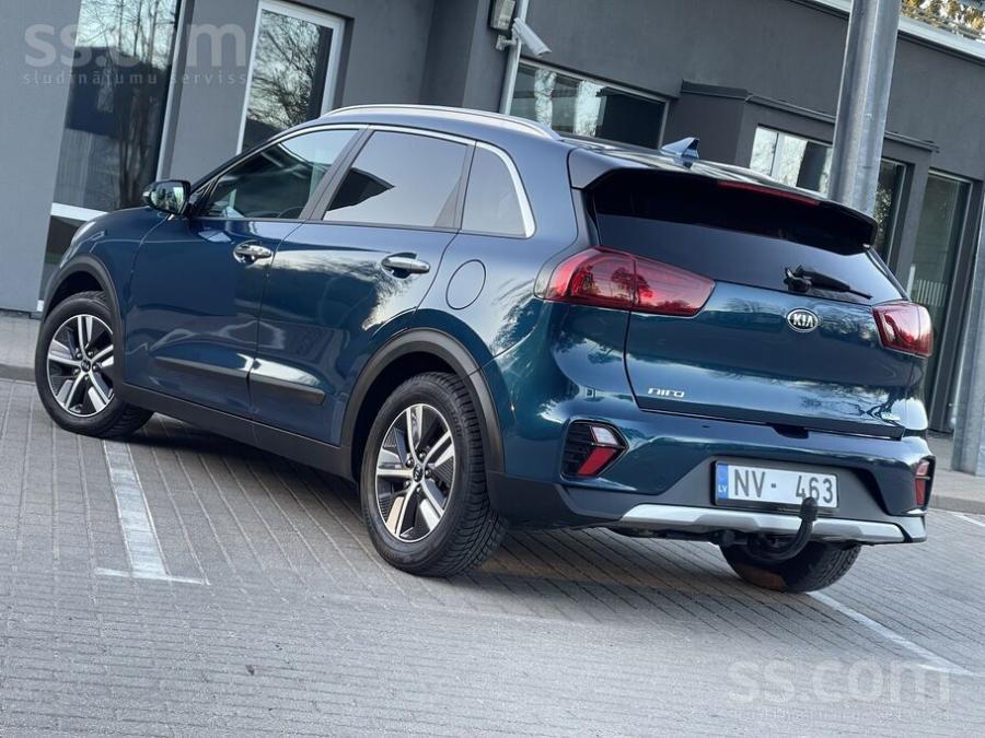 Zils Kia Niro 2021 Jūrmala, ar dzinēja tilpumu 1.60 L un nobraukumu 0 tūkst. km par 16450 €, foto 6 vietnē AUTOMOTO.COM.LV