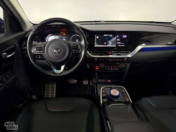 Blue Kia Niro 2021 in Kaunas, with an engine capacity of 0.00 L and mileage of 47 thousand km for 24264 €, photo 7 on AUTOMOTO.COM.LV