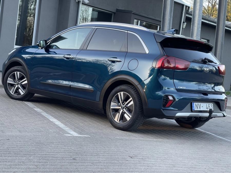 Синий Киа Niro 2021 в Рига, объемом двигателя 1.60 л и пробегом 97 тыс. км за 22500 €, фото 12 на AUTOMOTO.COM.LV