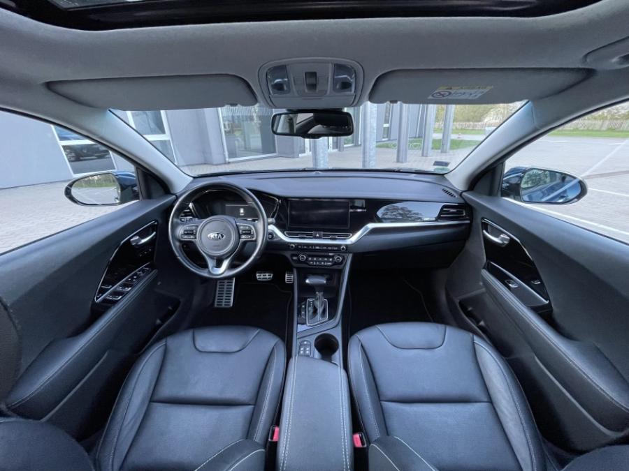 Синий Киа Niro 2021 в Рига, объемом двигателя 1.60 л и пробегом 97 тыс. км за 22500 €, фото 28 на AUTOMOTO.COM.LV