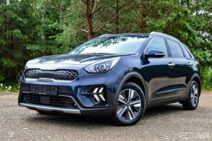 Zils Kia Niro 2022 Kretinga, ar dzinēja tilpumu 1.60 L un nobraukumu 32 tūkst. km par 19788 €, foto  vietnē AUTOMOTO.COM.LV