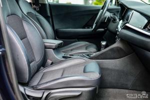 Blue Kia Niro 2022 in Kretinga, with an engine capacity of 1.60 L and mileage of 32 thousand km for 19788 €, photo 17 on AUTOMOTO.COM.LV