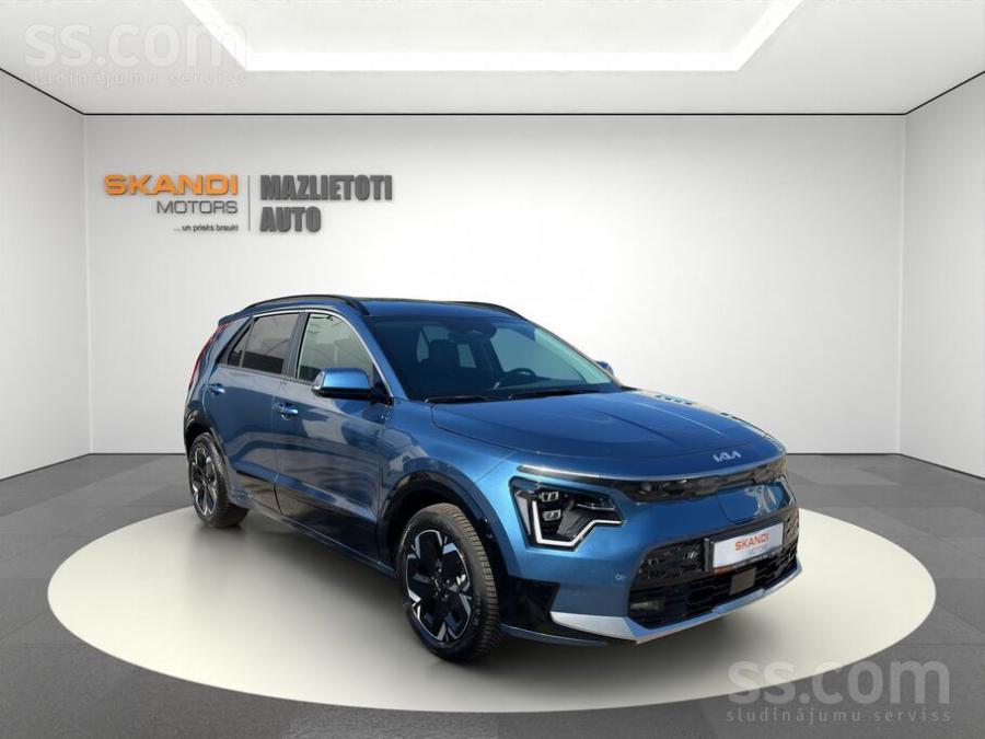 Синий Киа Niro 2023 в Рига, объемом двигателя 0.00 л и пробегом 18 тыс. км за 30990 €, фото 9 на AUTOMOTO.COM.LV