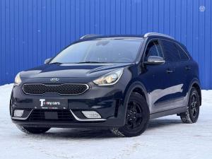 Zils Kia Niro 2017 Kauņa, ar dzinēja tilpumu 1.58 L un nobraukumu 89 tūkst. km par 13500 €, foto  vietnē AUTOMOTO.COM.LV