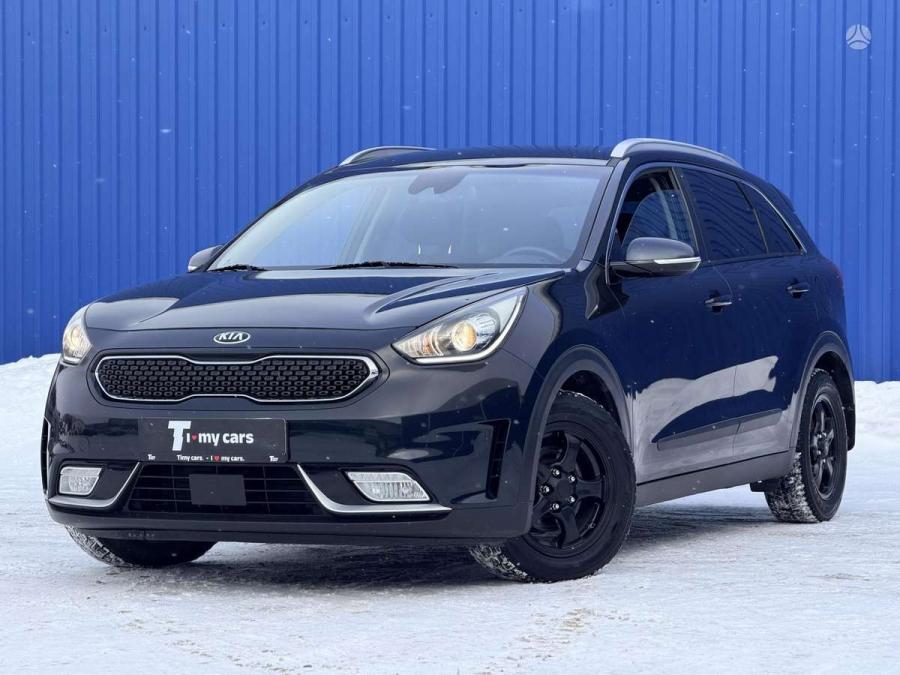 Zils Kia Niro 2017 Kauņa, ar dzinēja tilpumu 1.58 L un nobraukumu 89 tūkst. km par 13500 €, foto 1 vietnē AUTOMOTO.COM.LV