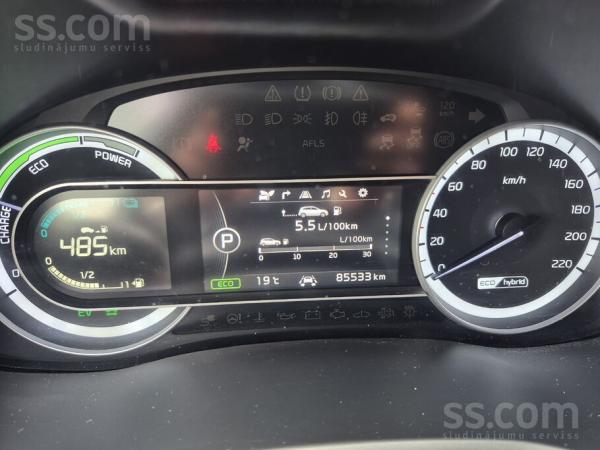 Blue Kia Niro 2019 in Jelgava, with an engine capacity of 1.60 L and mileage of 86 thousand km for 16300 €, photo 2 on AUTOMOTO.COM.LV