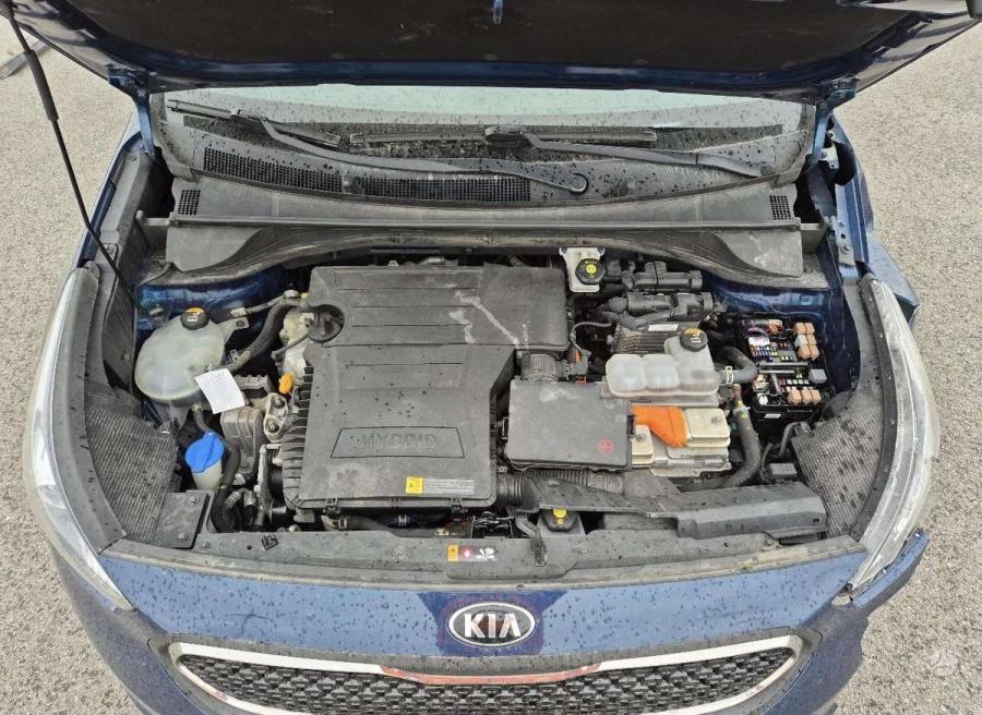 Zils Kia Niro 2019 Klaipėda, ar dzinēja tilpumu 1.58 L un nobraukumu 101 tūkst. km par 7300 €, foto 9 vietnē AUTOMOTO.COM.LV