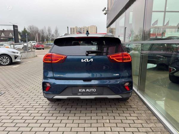 Zils Kia Niro 2021 Viļņa, ar dzinēja tilpumu 1.60 L un nobraukumu 43 tūkst. km par 18500 €, foto 4 vietnē AUTOMOTO.COM.LV
