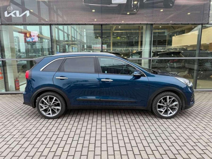 Zils Kia Niro 2021 Viļņa, ar dzinēja tilpumu 1.60 L un nobraukumu 43 tūkst. km par 18500 €, foto 14 vietnē AUTOMOTO.COM.LV