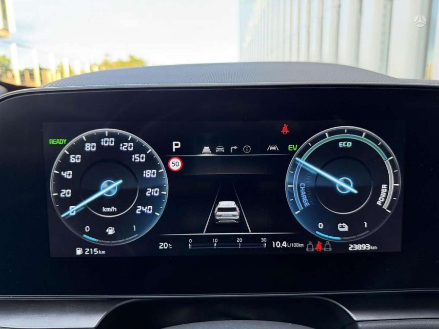 Синий Киа Niro 2024 в Вильнюс, объемом двигателя 1.60 л и пробегом 23 тыс. км за 24990 €, фото 8 на AUTOMOTO.COM.LV
