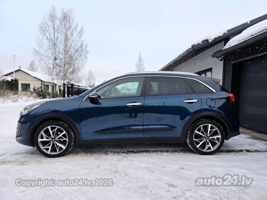Zils Kia Niro 2021 Tartu, ar dzinēja tilpumu 1.60 L un nobraukumu 80 tūkst. km par 17995 €, foto 5 vietnē AUTOMOTO.COM.LV