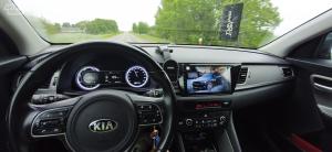 Brown Kia Niro 2017 in Vilnius, with an engine capacity of 1.60 L and mileage of 203 thousand km for 10000 €, photo 13 on AUTOMOTO.COM.LV