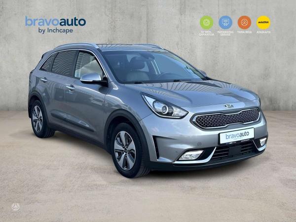 Kia Niro 2019 in Kaunas, with an engine capacity of 1.60 L and mileage of 78 thousand km for 14971 €, photo 7 on AUTOMOTO.COM.LV