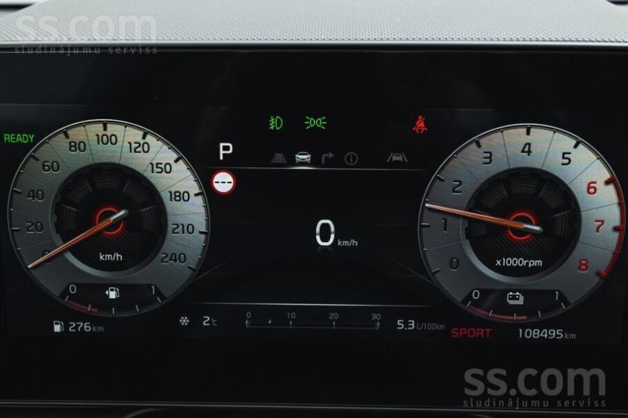 Zaļš Kia Niro 2022 Ventspils, ar dzinēja tilpumu 1.60 L un nobraukumu 108 tūkst. km par 19200 €, foto 24 vietnē AUTOMOTO.COM.LV