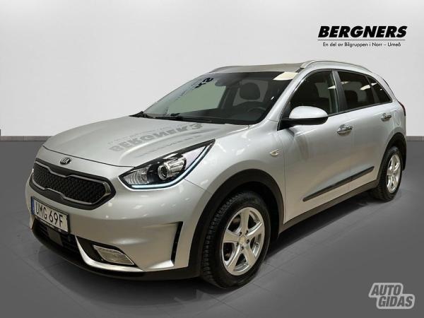 Grey Kia Niro 2019 in Kaunas, with an engine capacity of 0.00 L and mileage of 62 thousand km for 21452 €, photo 1 on AUTOMOTO.COM.LV