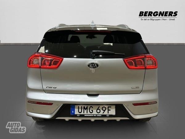 Grey Kia Niro 2019 in Kaunas, with an engine capacity of 0.00 L and mileage of 62 thousand km for 21452 €, photo 5 on AUTOMOTO.COM.LV