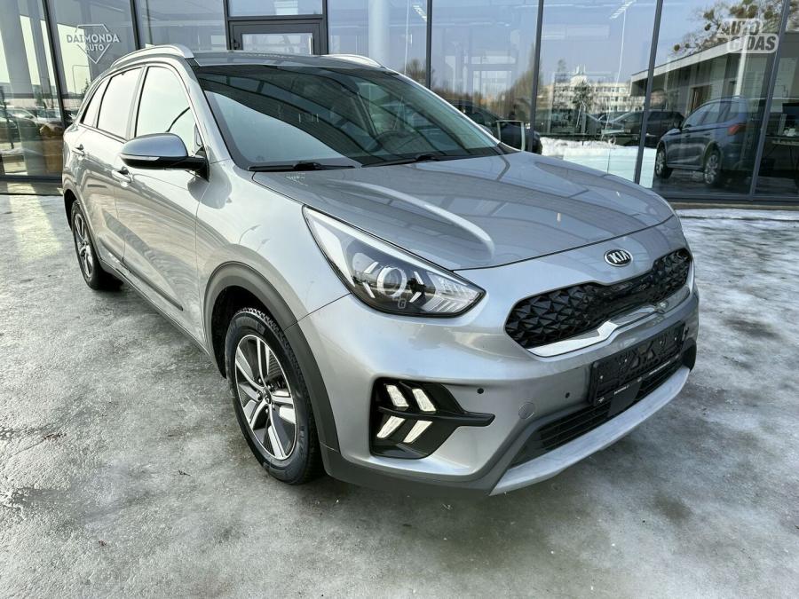 Pelēks Kia Niro 2019 Kauņa, ar dzinēja tilpumu 1.60 L un nobraukumu 230 tūkst. km par 11200 €, foto 2 vietnē AUTOMOTO.COM.LV